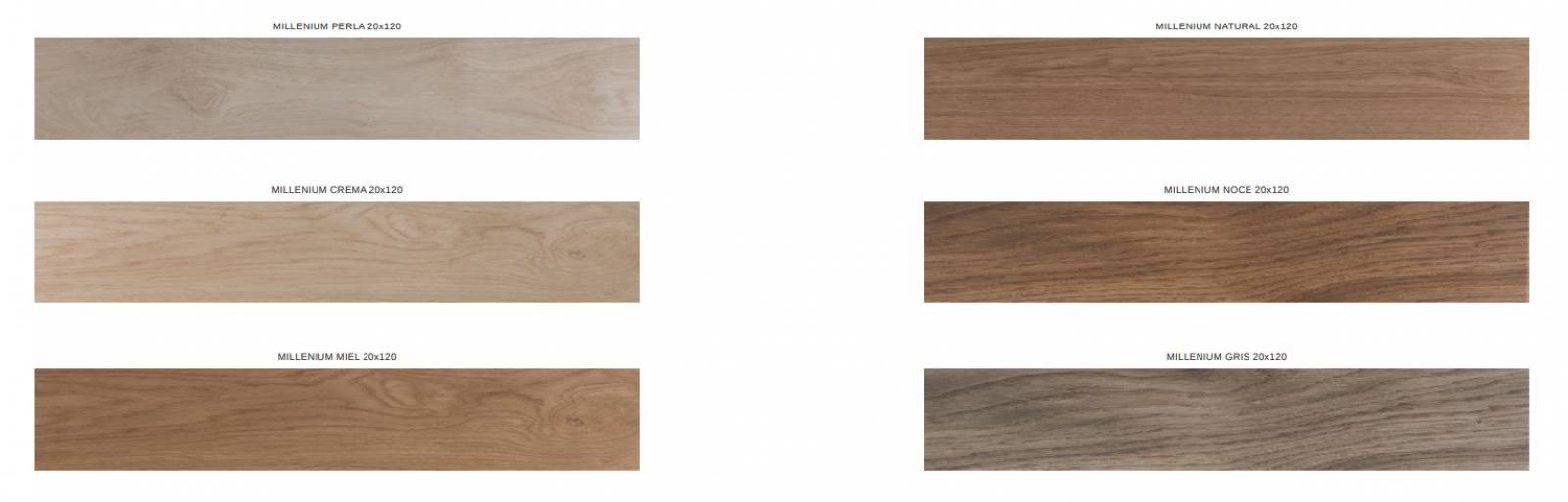 Imitation bois rectifiée grand passage : Millenium - Carrelage Concept Design