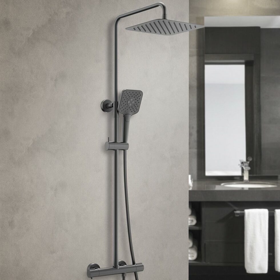 Colonne de douche thermostatique FIGARO - Carrelage Concept Design